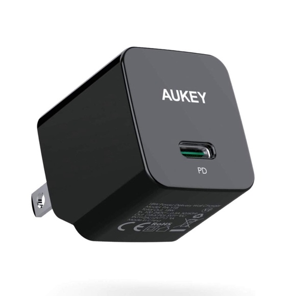 Aukey | Other | Black Foldable Plug Usbc Charging Block | Poshmark